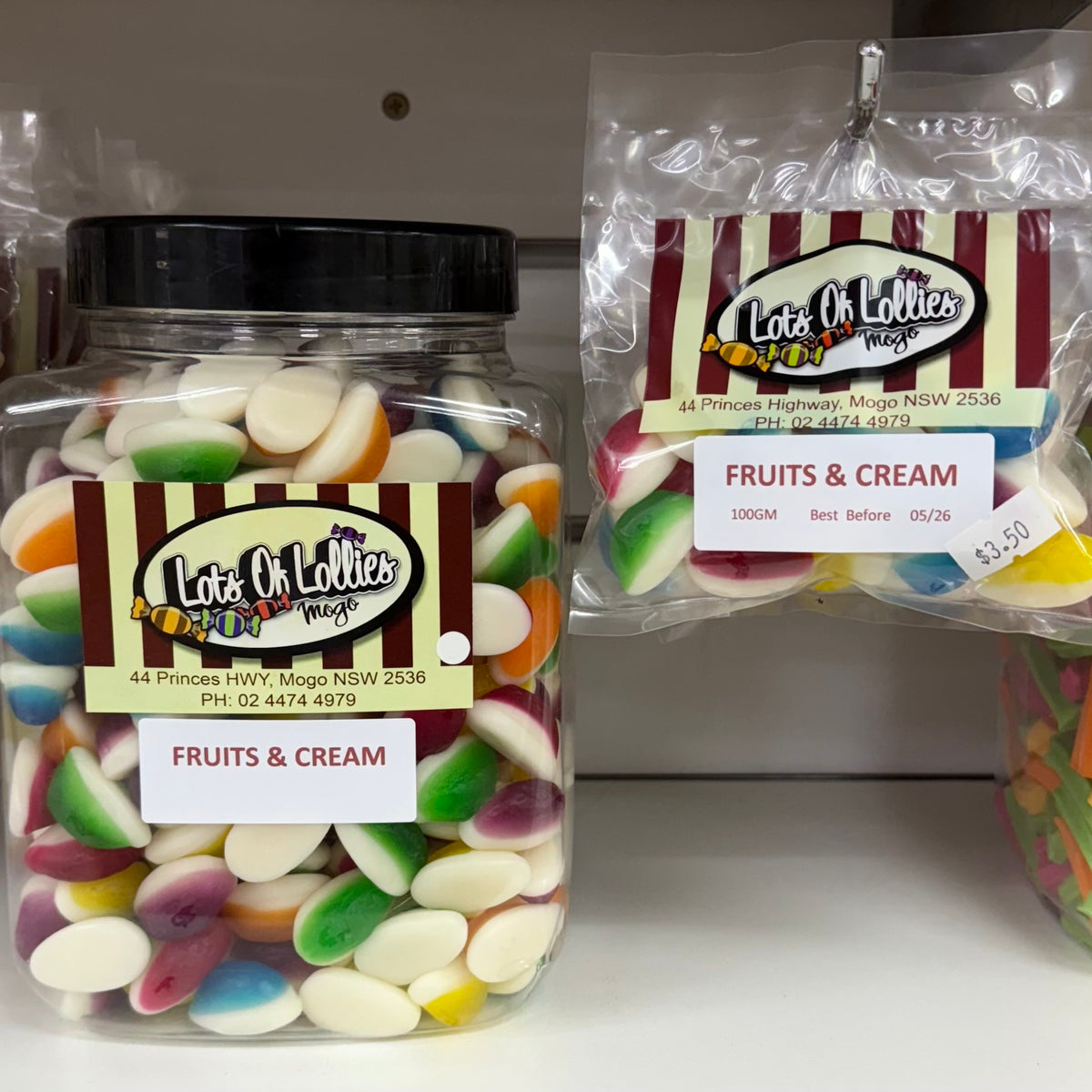 Fruits & Cream – Lots of Lollies Mogo