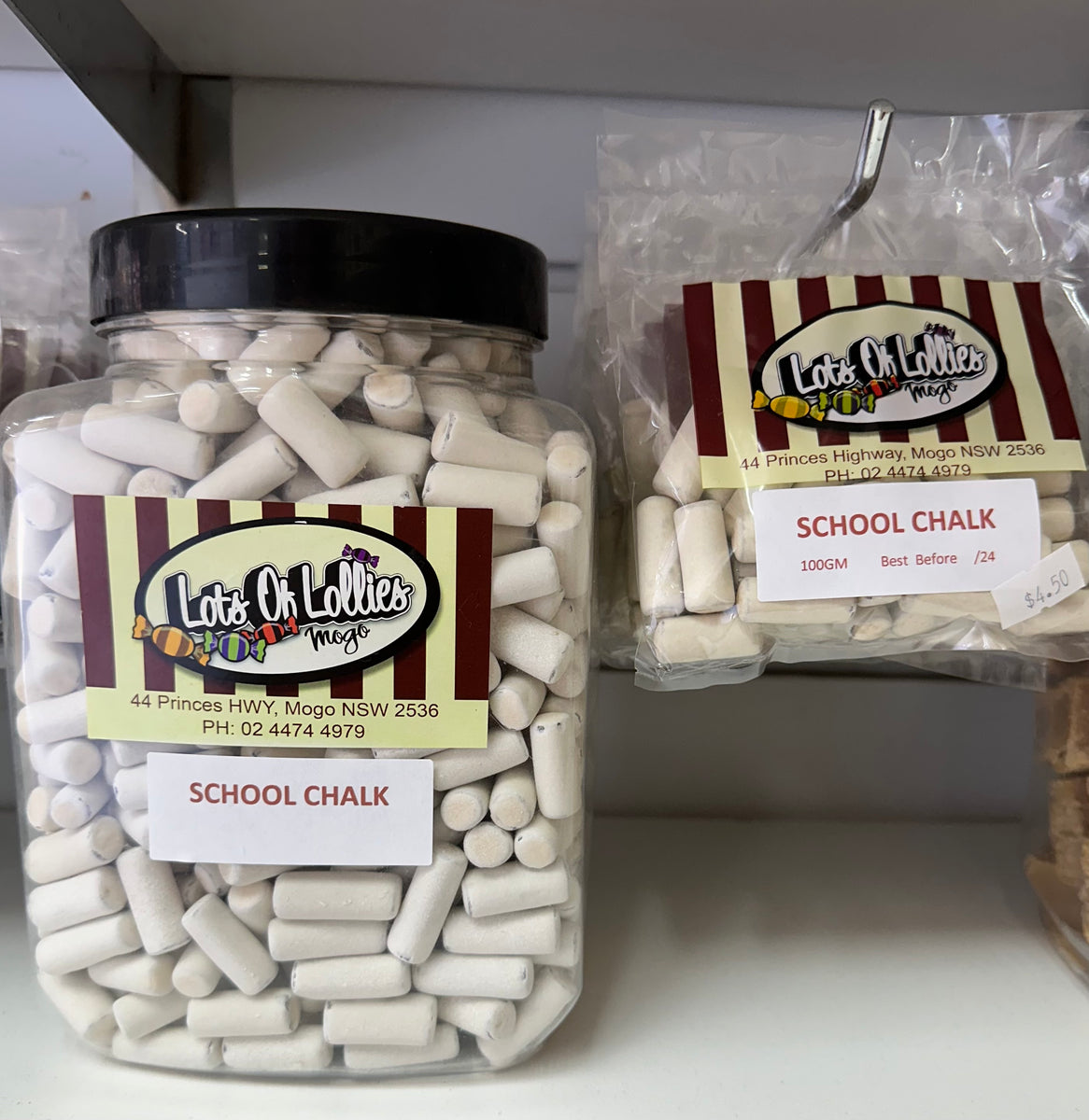 School Chalk – Lots of Lollies Mogo