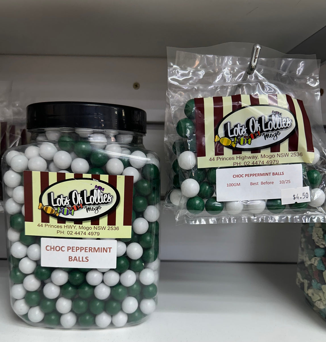 Choc Peppermint Balls – Lots of Lollies Mogo