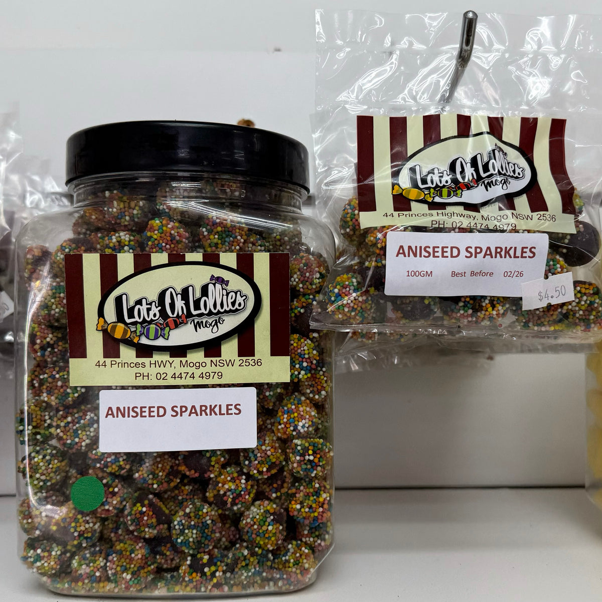 Aniseed Sparkles – Lots of Lollies Mogo