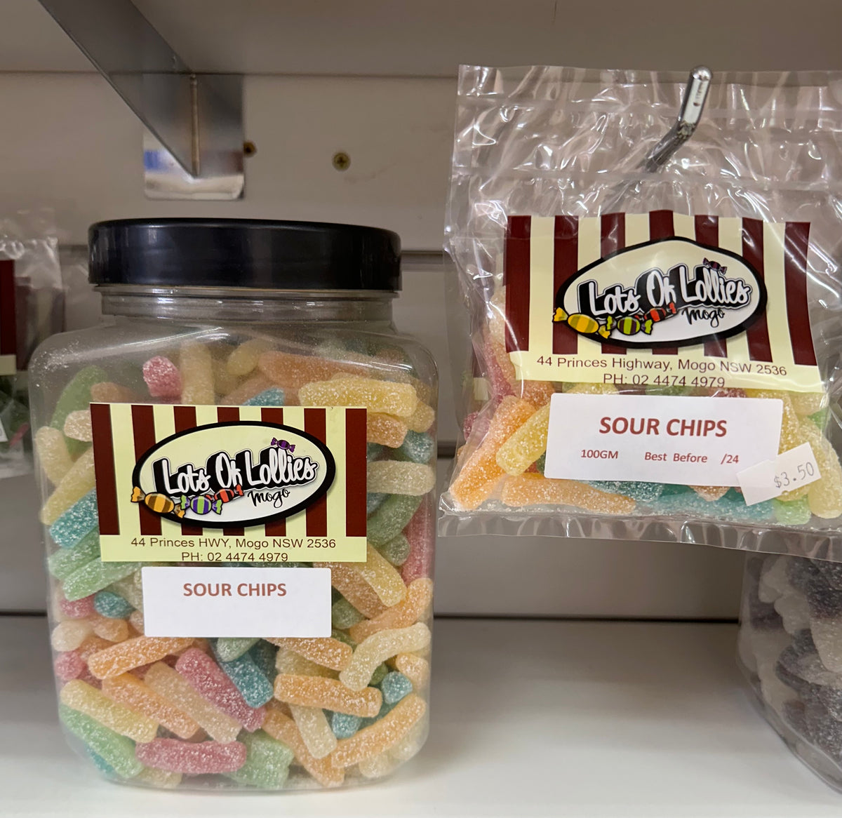 Sour Chips – Lots of Lollies Mogo
