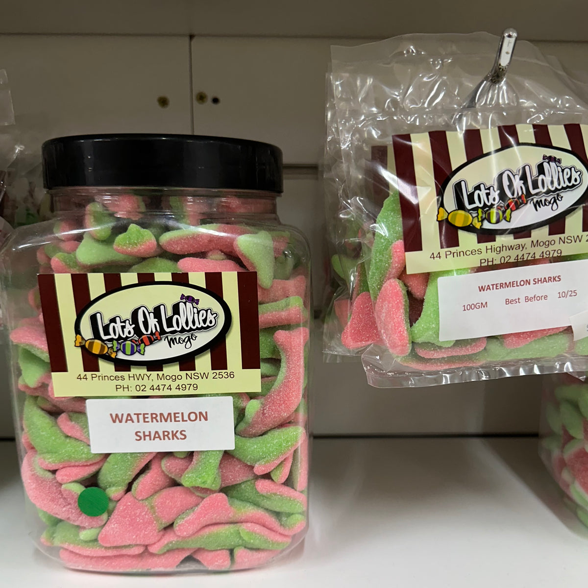 Watermelon Sharks – Lots of Lollies Mogo