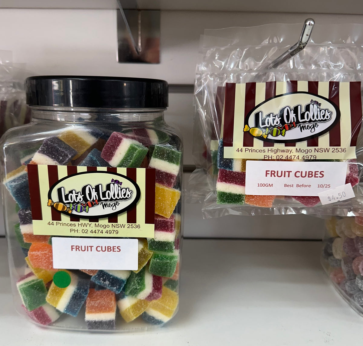 Fruit Cubes – Lots of Lollies Mogo