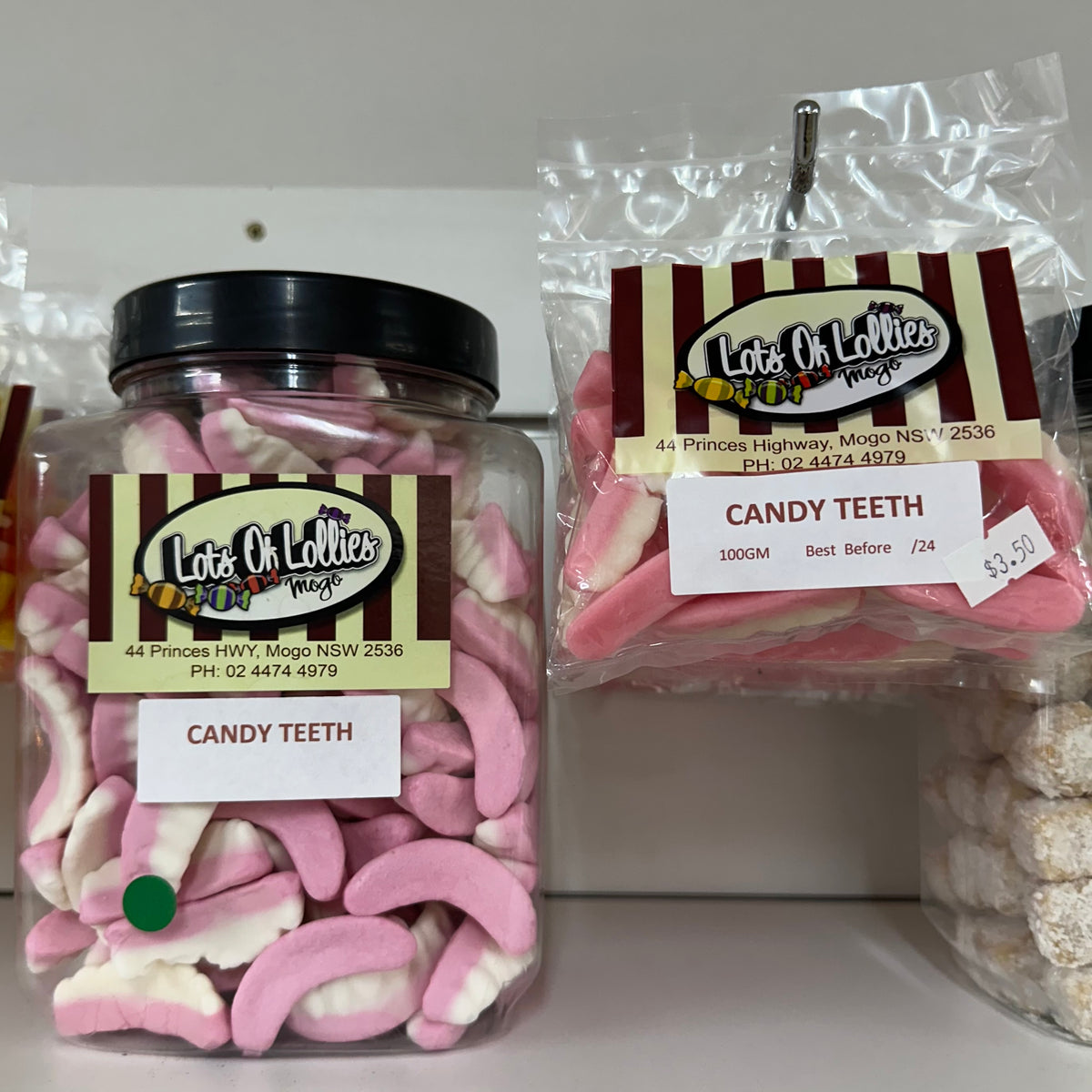 Candy Teeth – Lots of Lollies Mogo