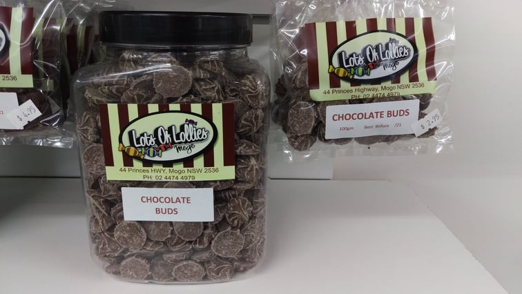Chocolate Buds 100g – Lots of Lollies Mogo